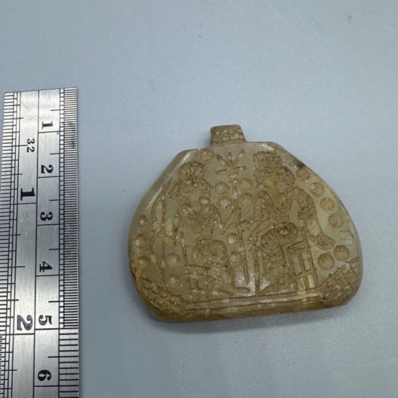 Beautiful ancient Roman Crystal two king intaglio amu… - Gem