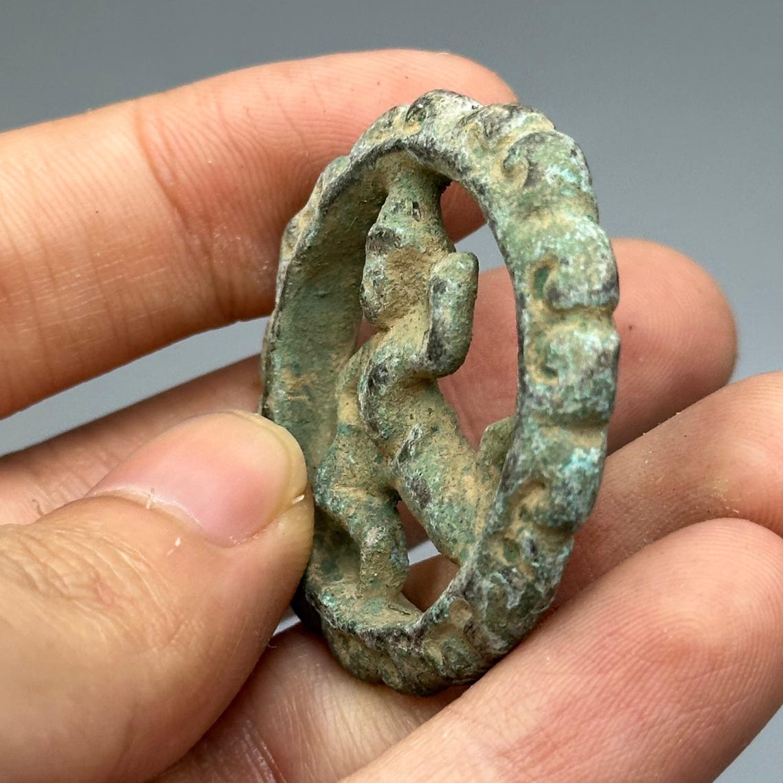 Genuine Ancient Central Asian Pyu Culture Bronze Amulet - Etsy