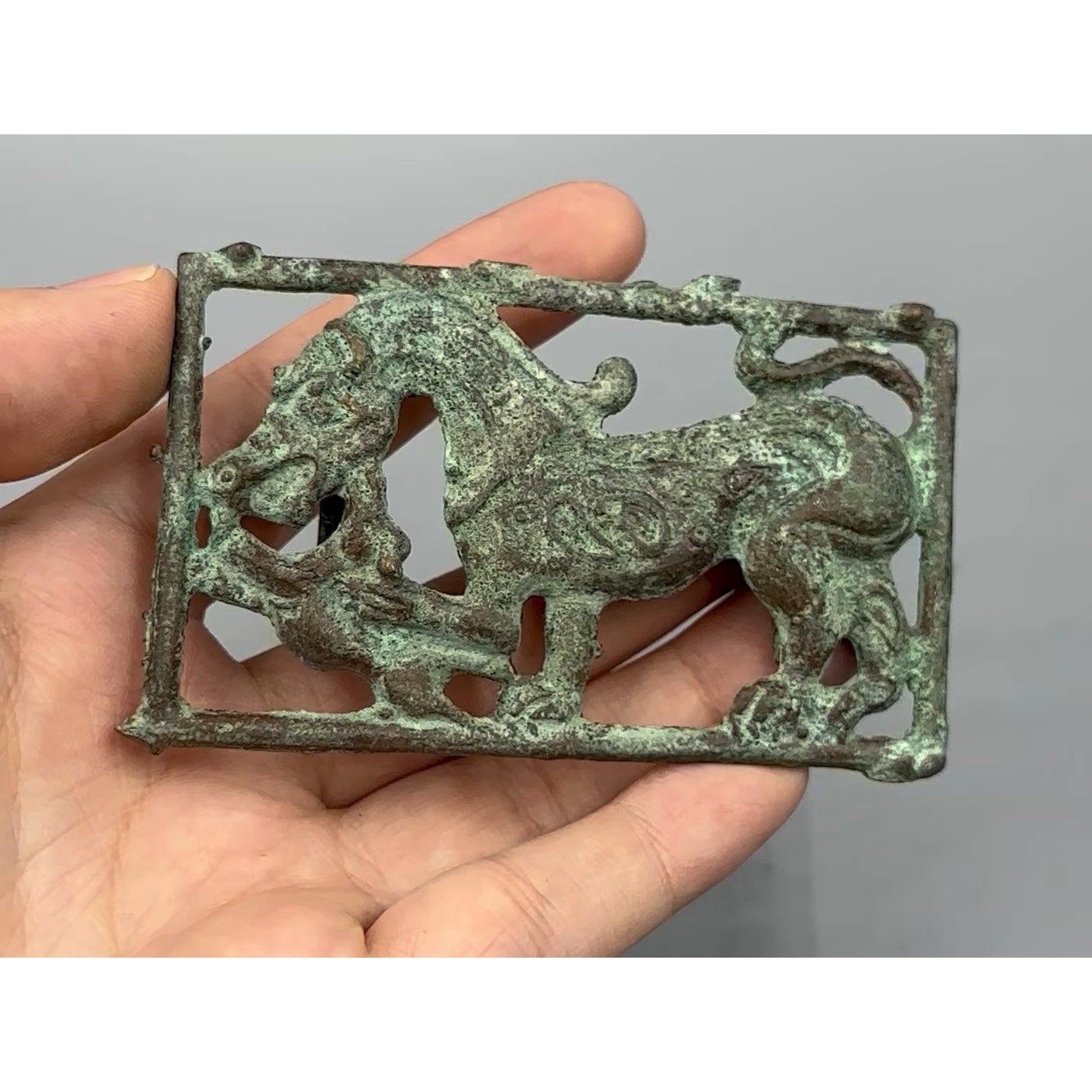 Rare Ancient Roman Bronze Belt Buckle With Horse Animal Image - Etsy