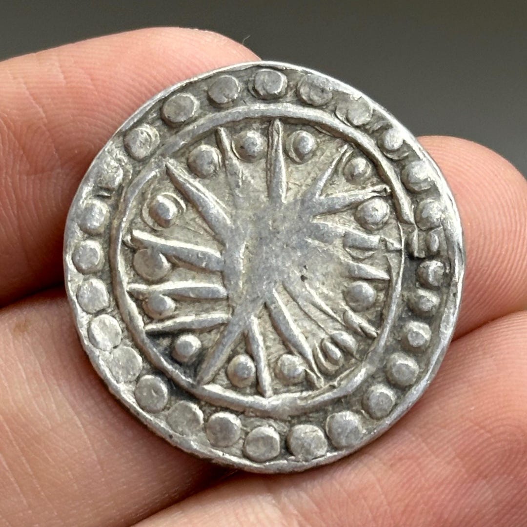 Authentic Ancient Burmese Pyu Culture Silver Coin - 2000+ Years Old - Etsy