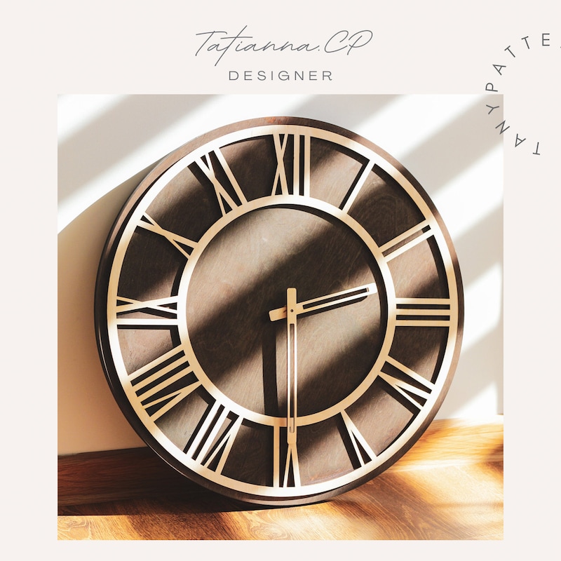 Laser Files Bathroom Clock - Etsy