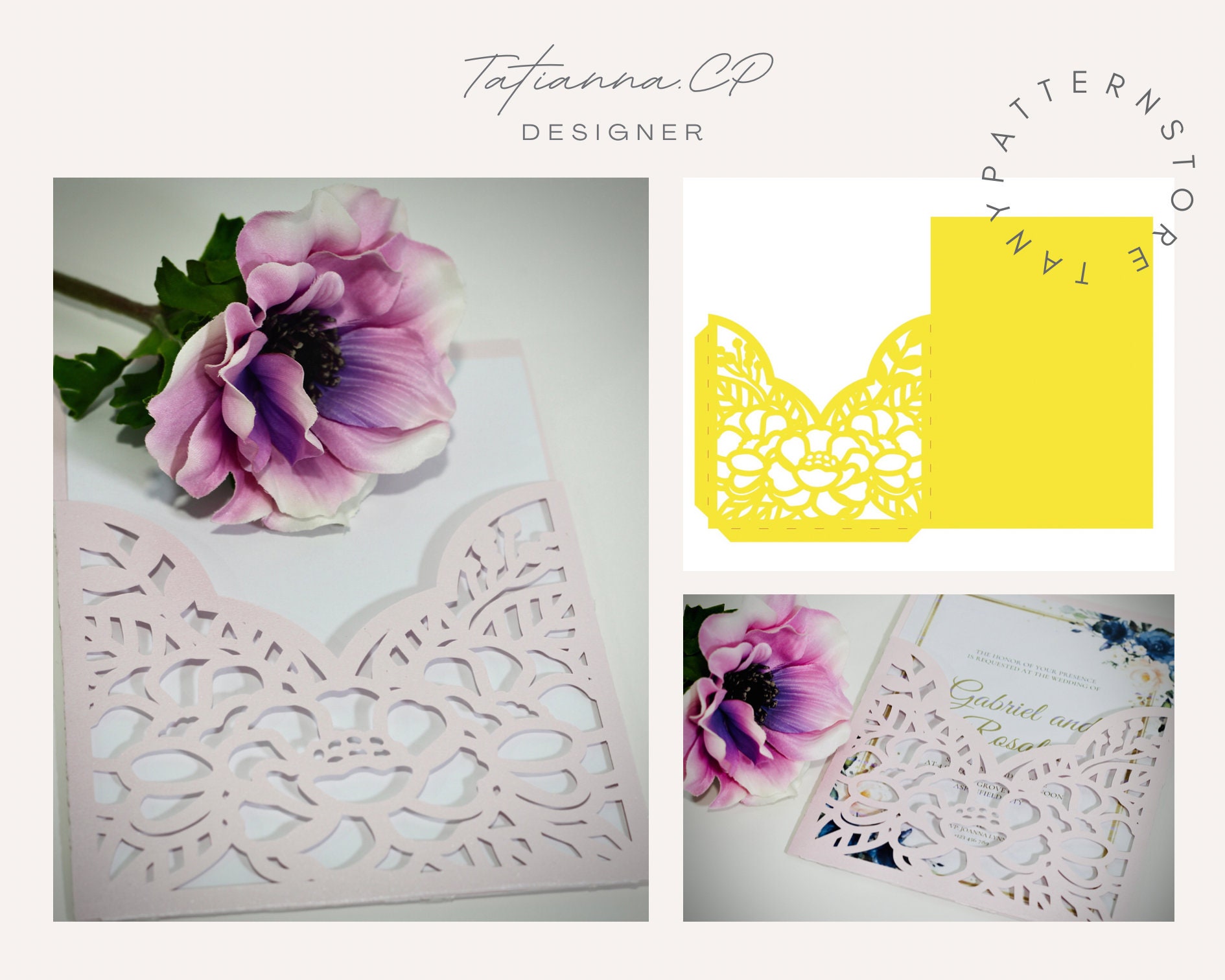 DIGITAL TEMPLATE Cricut SVG_EPS_PNG files for laser cutting Silhouette ...