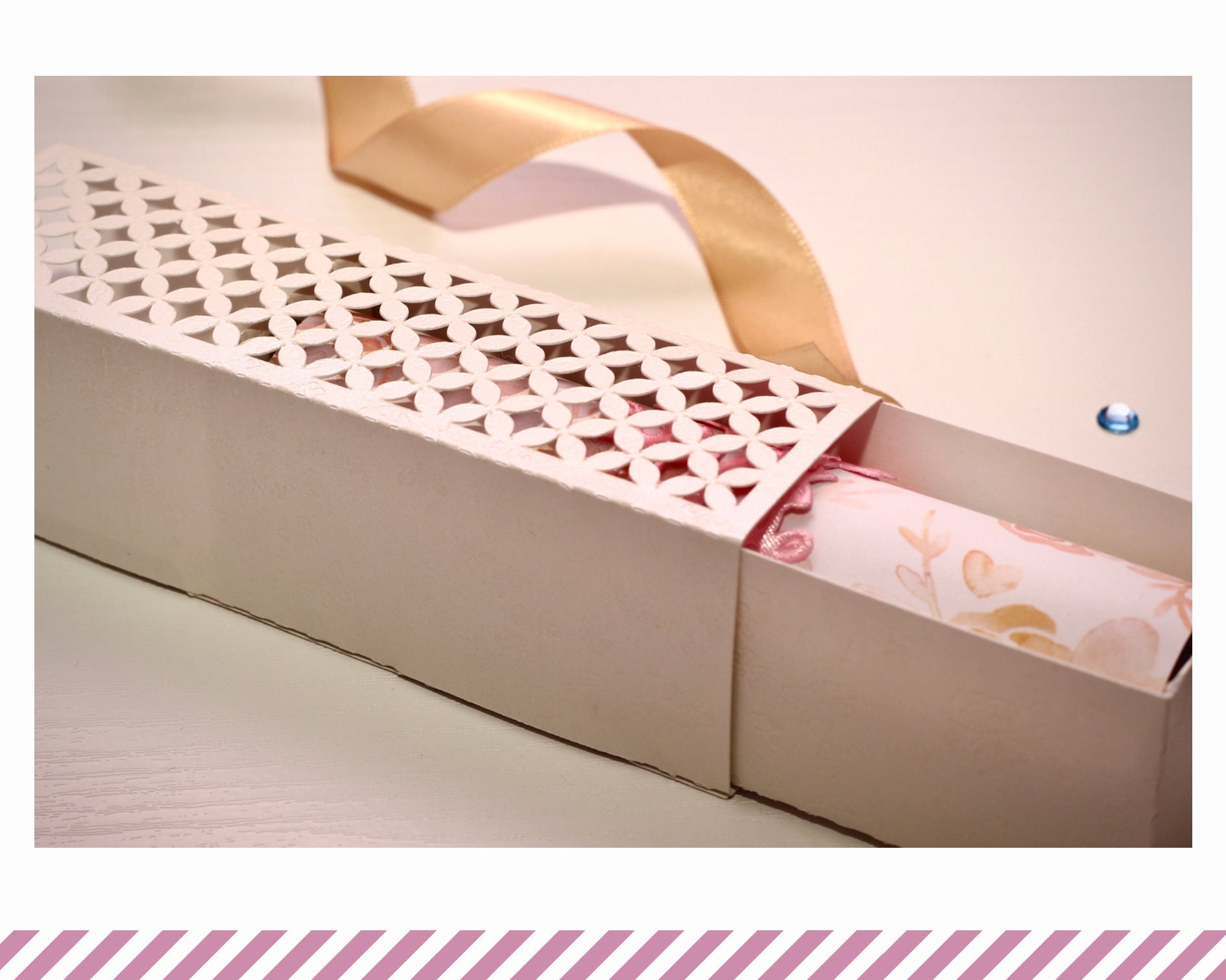 Box for Wedding Invitation Template, SVG_EPS_PNG Files for Laser ...