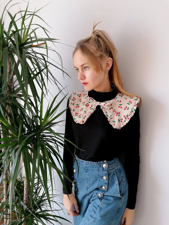 Cherry Detachable Collar | Etsy