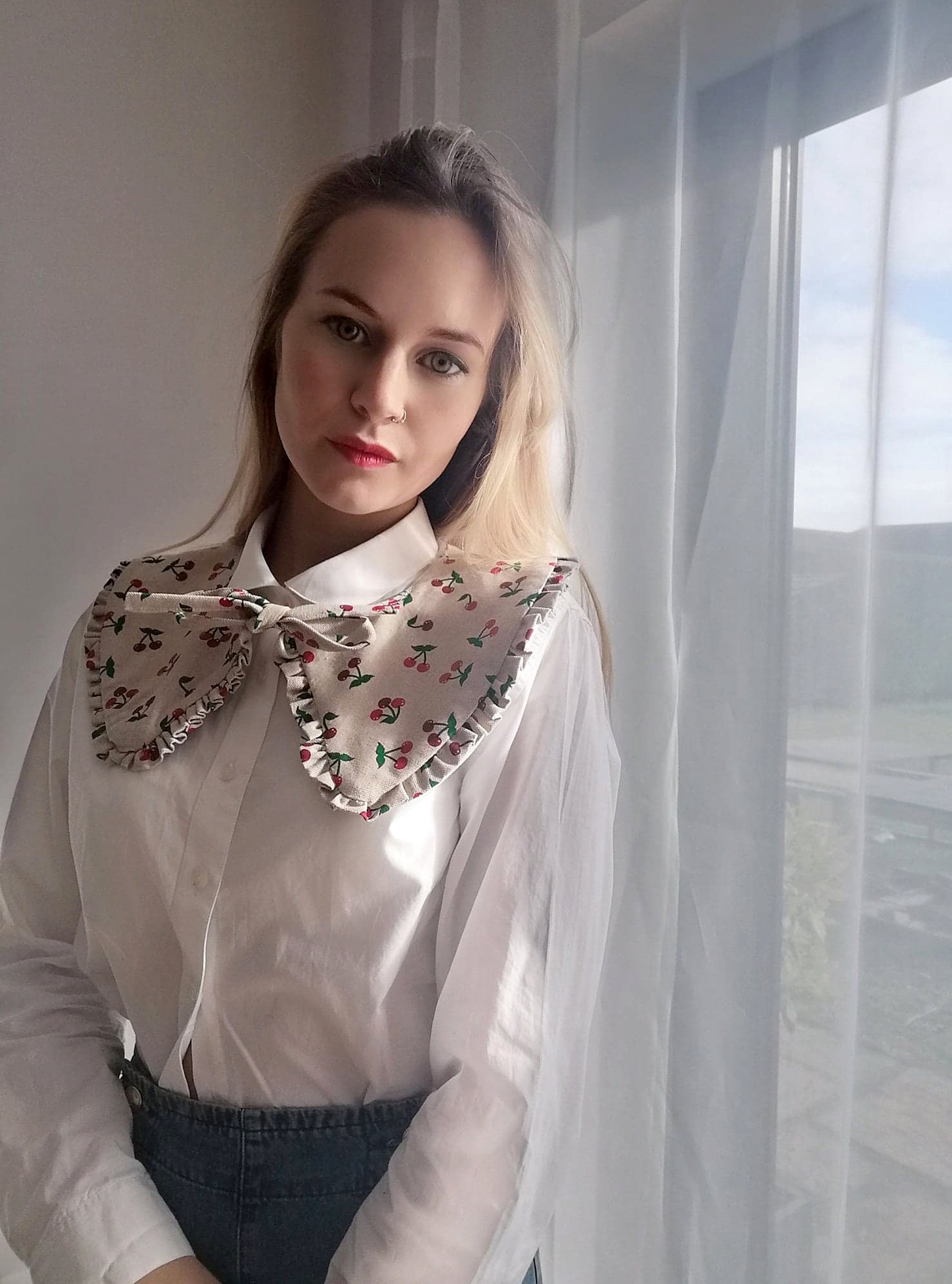 Cherry Detachable Collar - Etsy