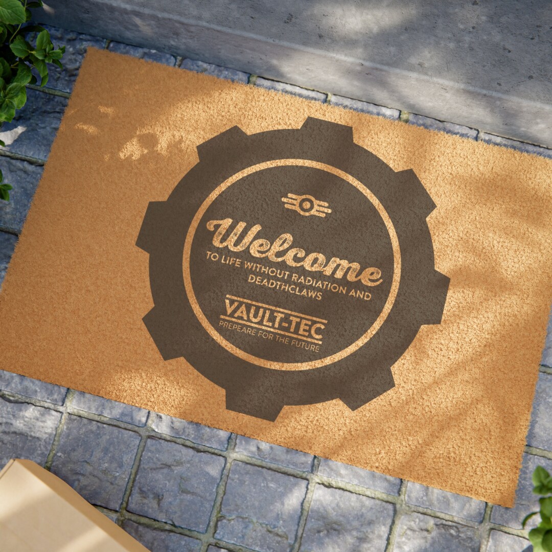 Fallout Vault Doormat - Etsy