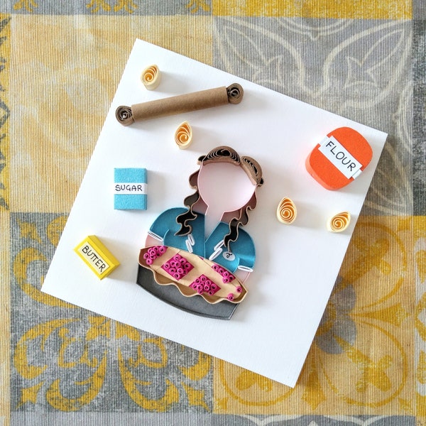 Waitress Birthday Card - Etsy