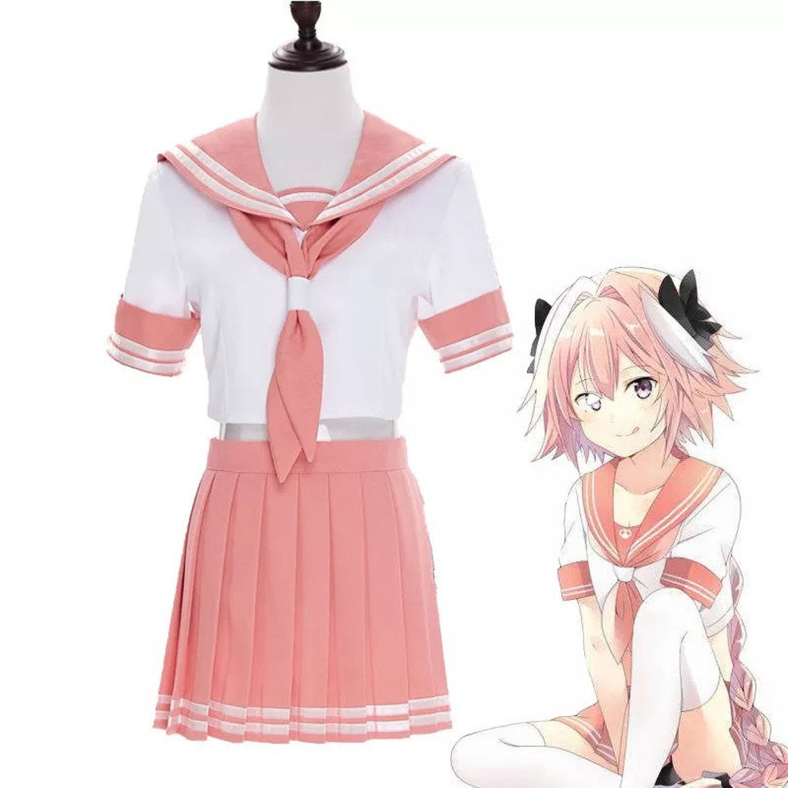 Fate Apocrypha Cosplay Astolfo Costume Astolfo Cosplay Fate | Etsy