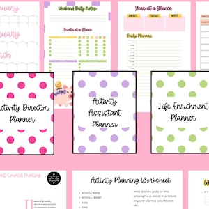 ACTIVITY DIRECTOR Planner|activity Assistant Planner|life Enrichment ...