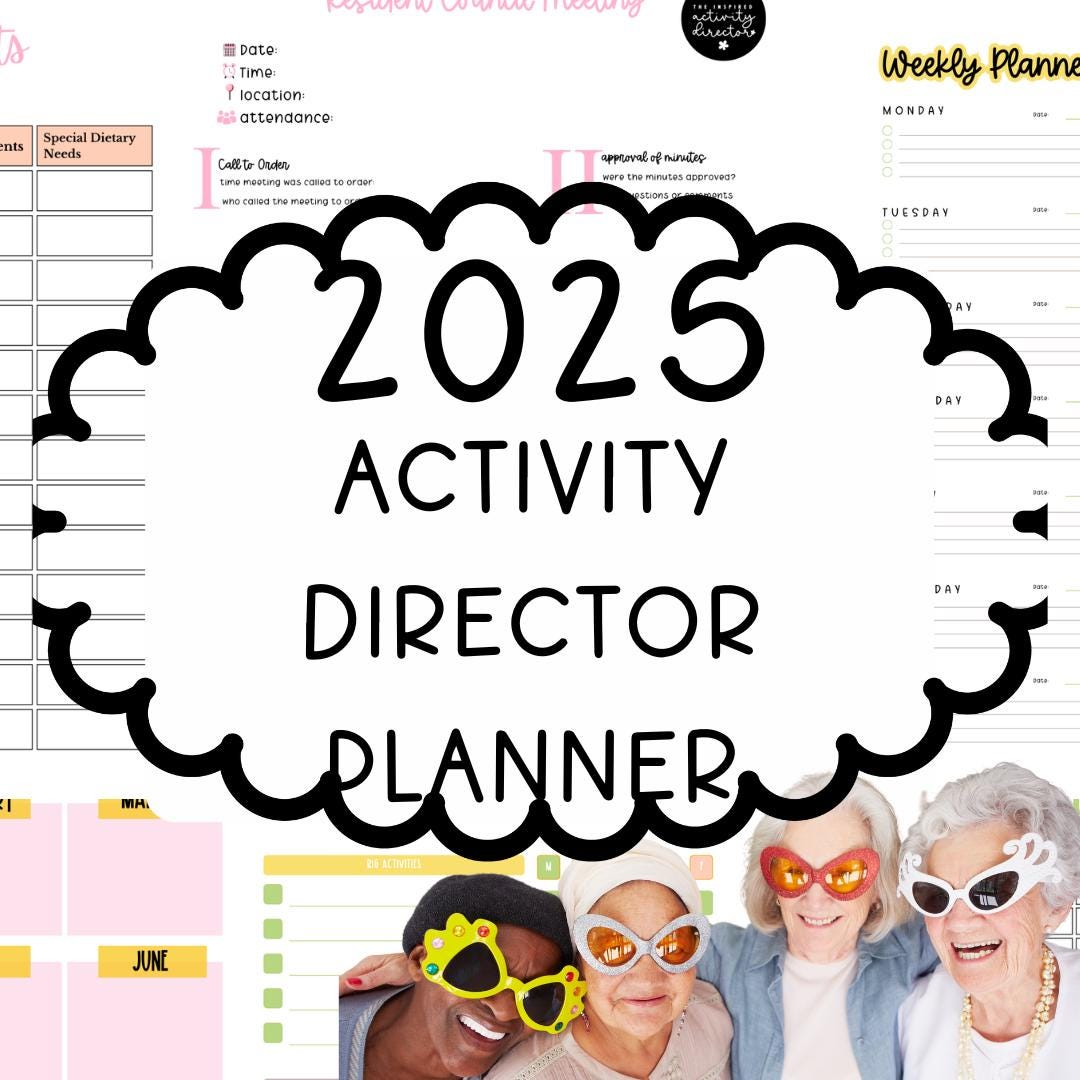 ACTIVITY DIRECTOR Planner|activity Assistant Planner|life Enrichment ...