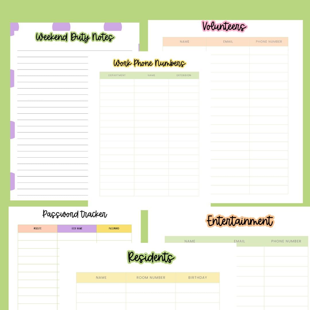 ACTIVITY DIRECTOR Planner|activity Assistant Planner|life Enrichment ...
