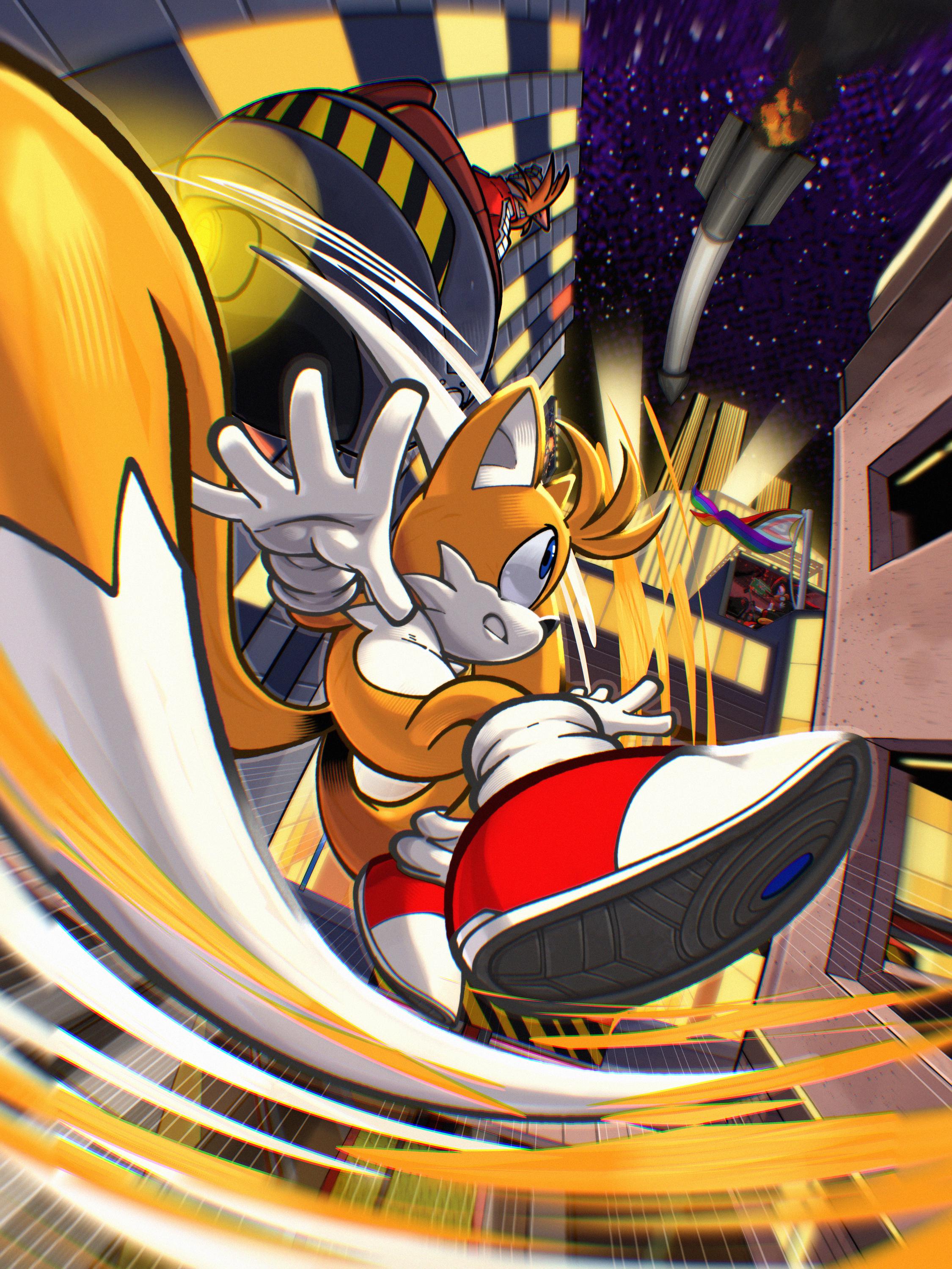 Sonic The Hedgehog Retro Wallpaper