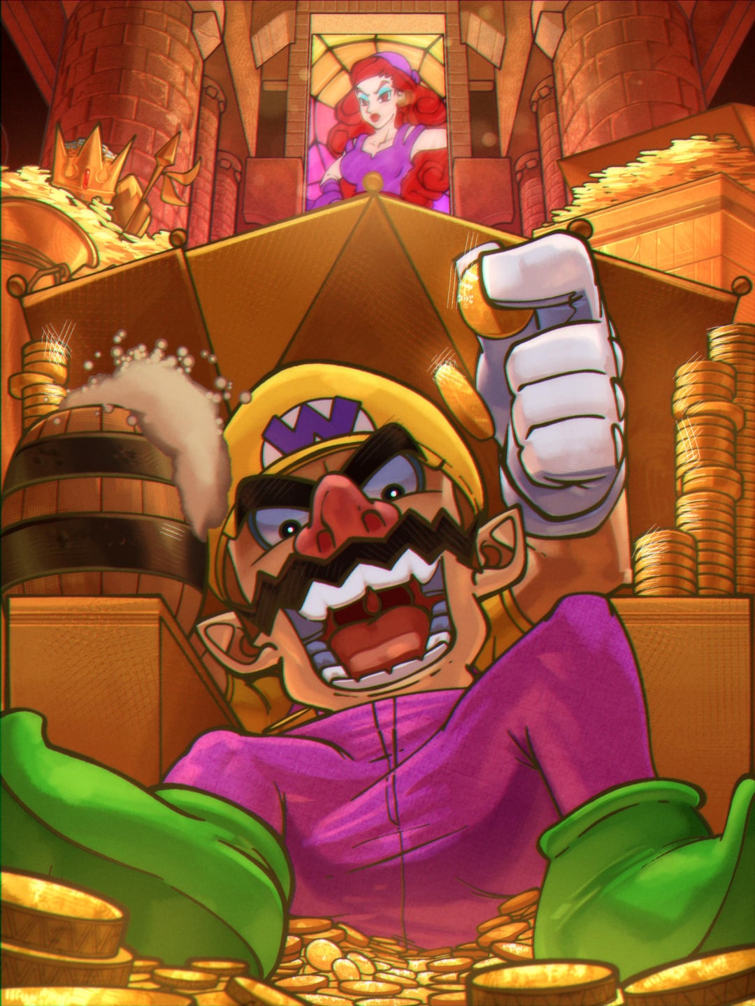 Wario World - Etsy