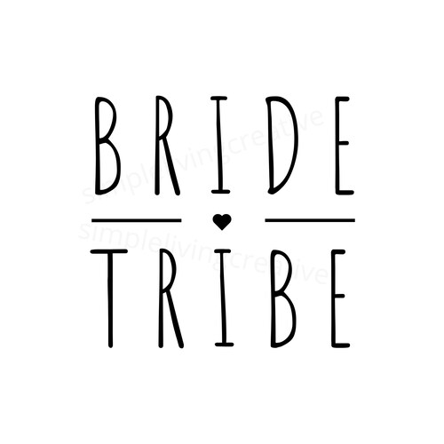 Bride Tribe Svg Png Jpg Pdf Psd Eps Bride Tribe Svg Bride - Etsy