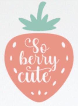 So Berry Cute, so Berry Cute SVG - Etsy