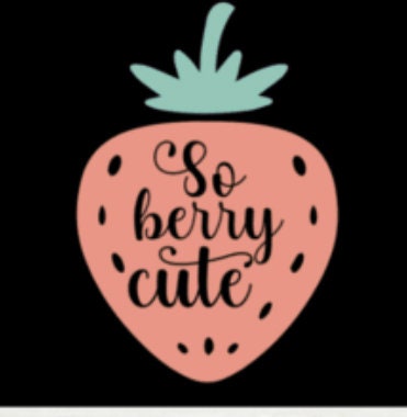 So Berry Cute, so Berry Cute SVG - Etsy