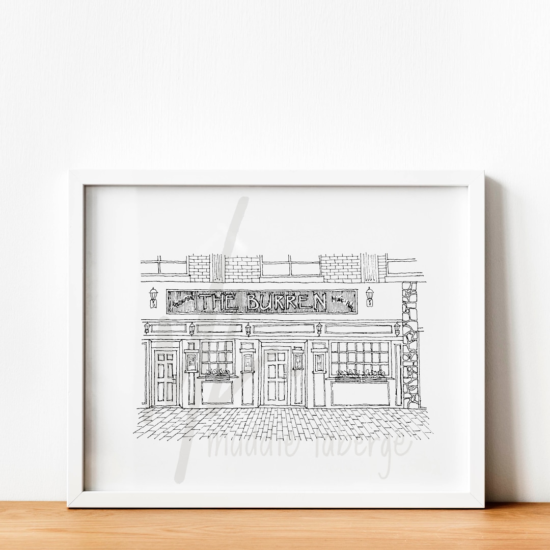 The Burren, Boston (somerville) MA, Print - Etsy
