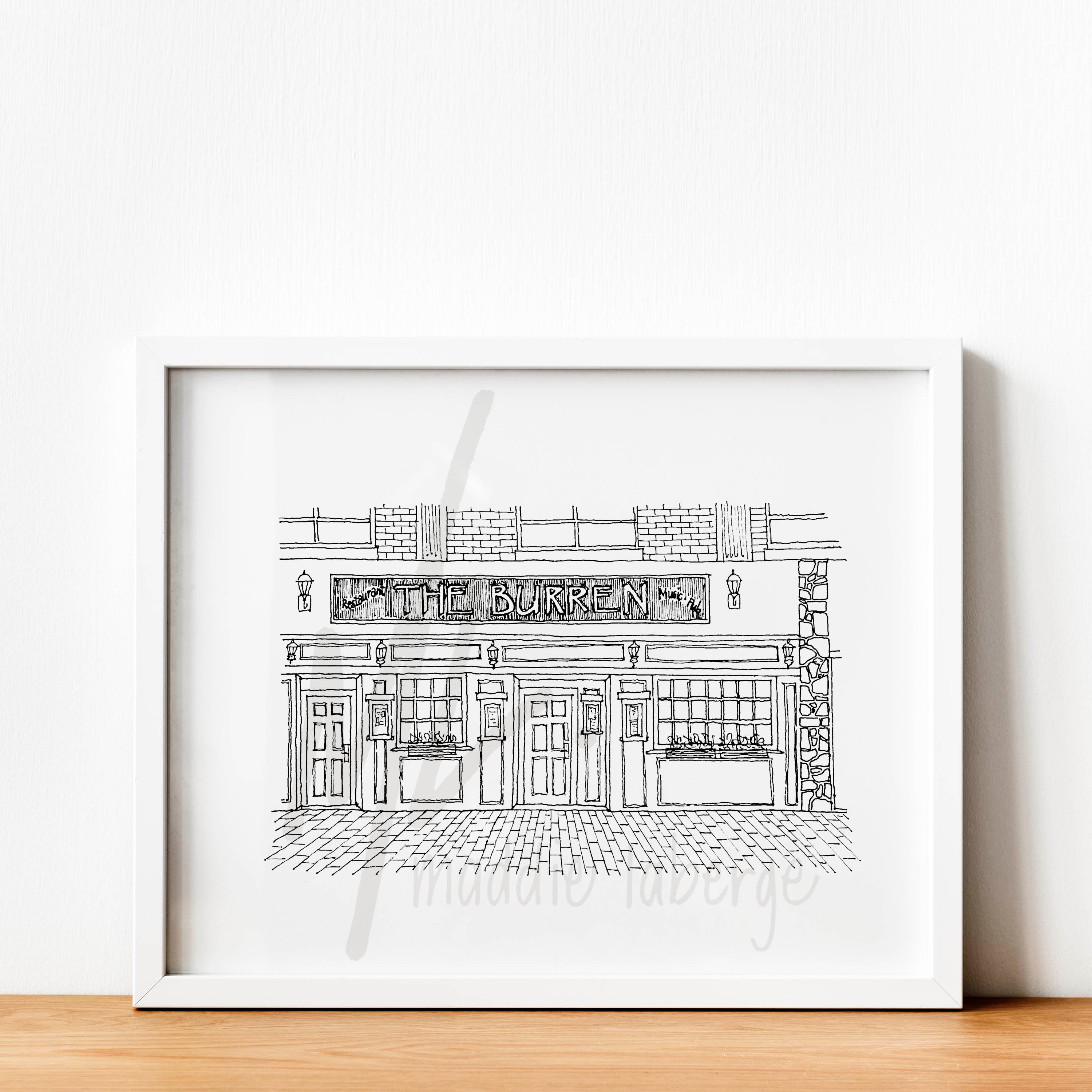 The Burren, Boston (somerville) MA, Print - Etsy
