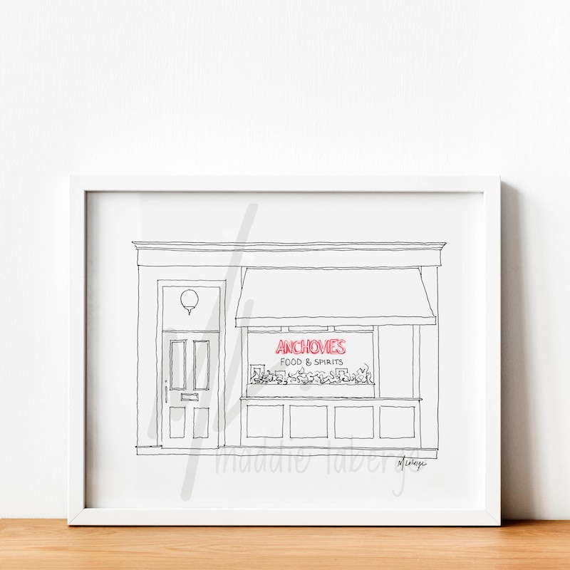 Pen and Ink Boston Ma - Etsy