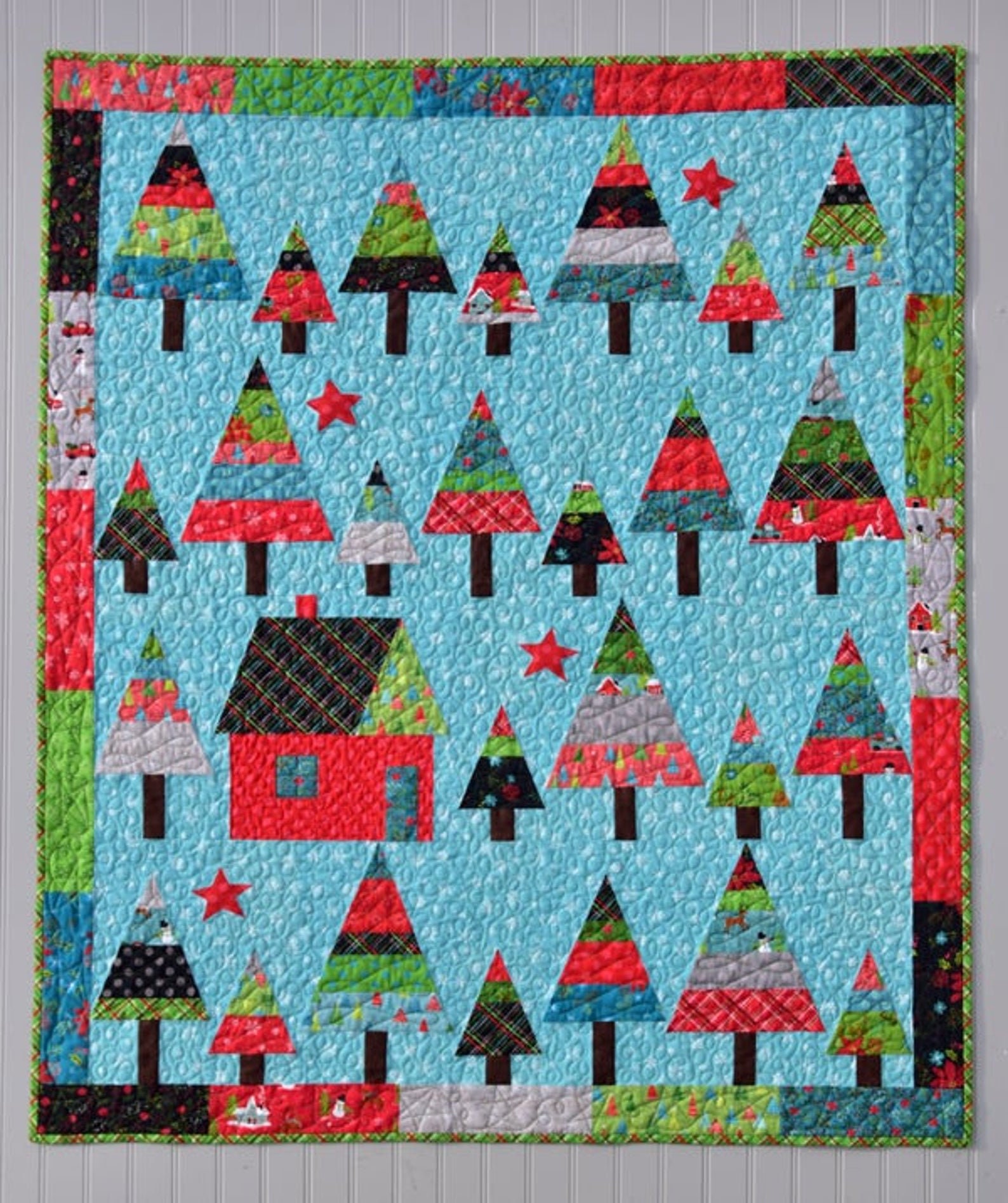 Let It Snow Quilt Pattern par Heather Peterson | Etsy