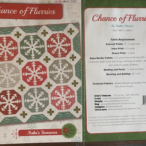 Heather Peterson Quilt Patterns - Etsy