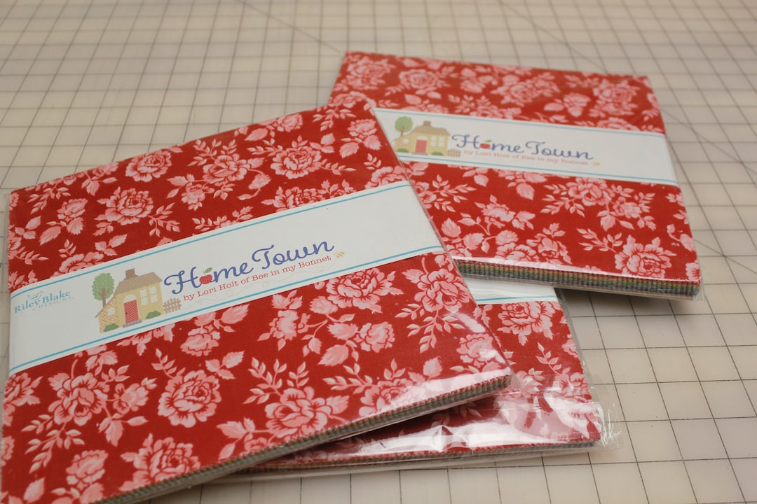 Home Town 10 Stacker by Lori Holt Bee in My Bonnet for Riley Blake Designs 42 Pieces - Etsy