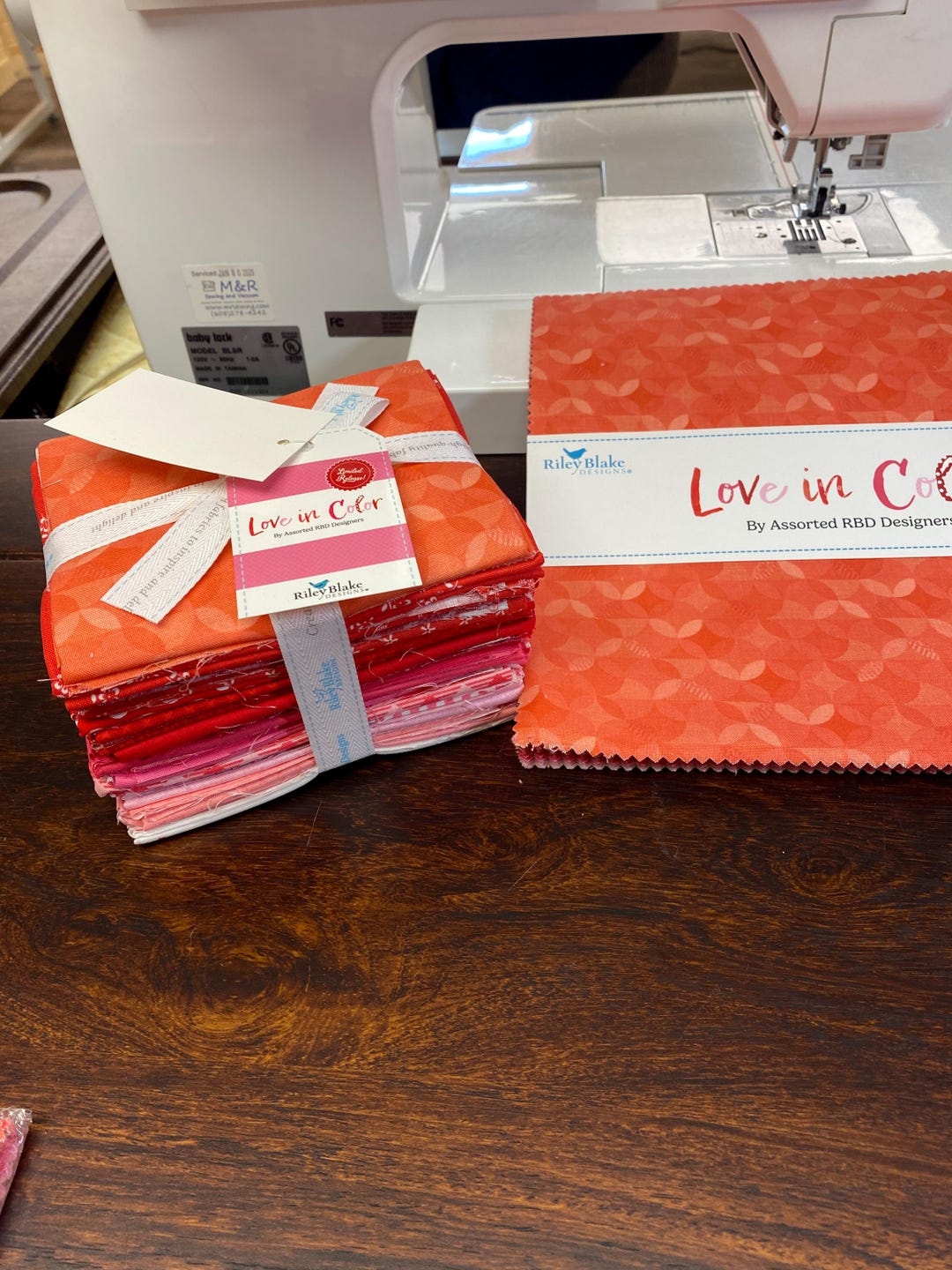 Love in Color, Fat Quarter and 10" Stacker (layer Cake) by Riley Blake ...