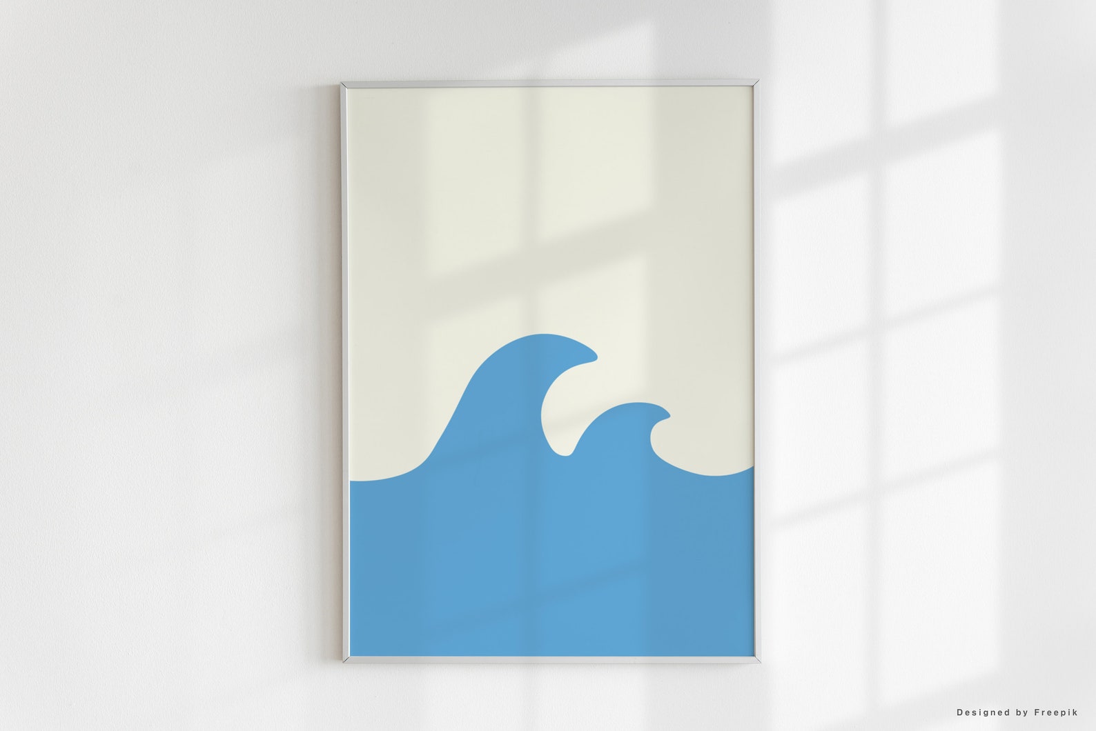 Wave Art Work Poster Ocean Printable Art Summer Instant - Etsy