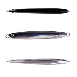 SET OF 6 Handmade Slim Long Jig Fishing Lures for Tuna Bass Perch Pike ...