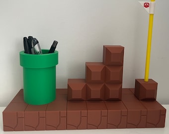 Mario Style Pipe Pen Holder - Etsy
