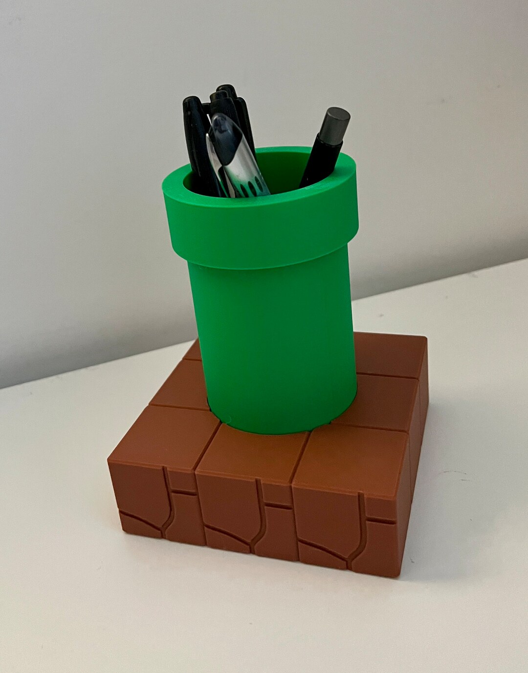 Mario Style Pipe Pen Holder :-) - Etsy