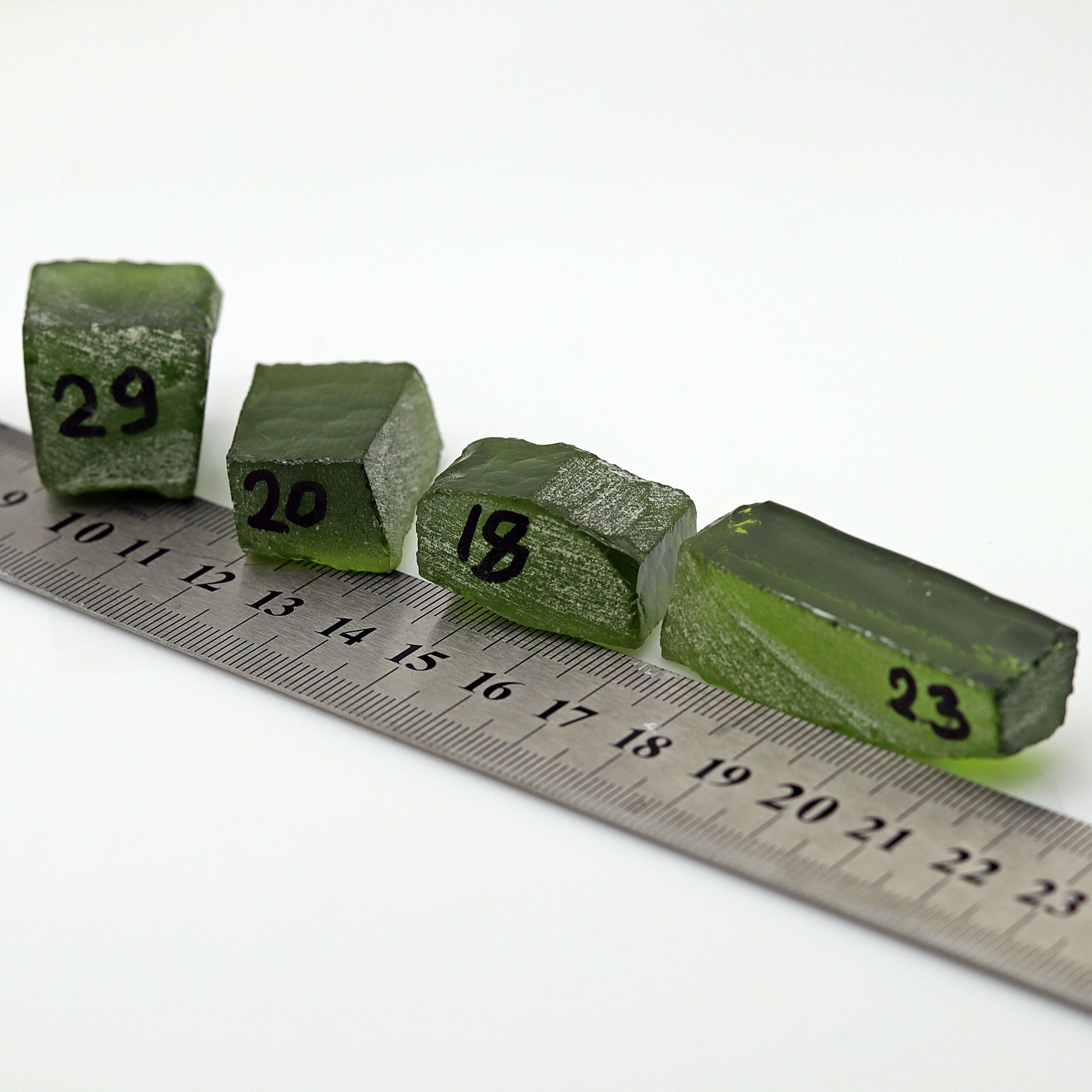Peridot Raw Intense Green Color Nano Crystal Synthetic Faceting Grade ...