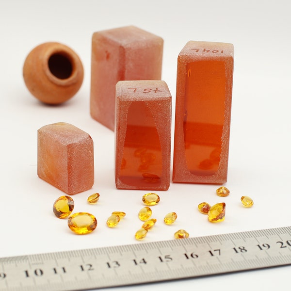 Lab Created Citrine - Etsy