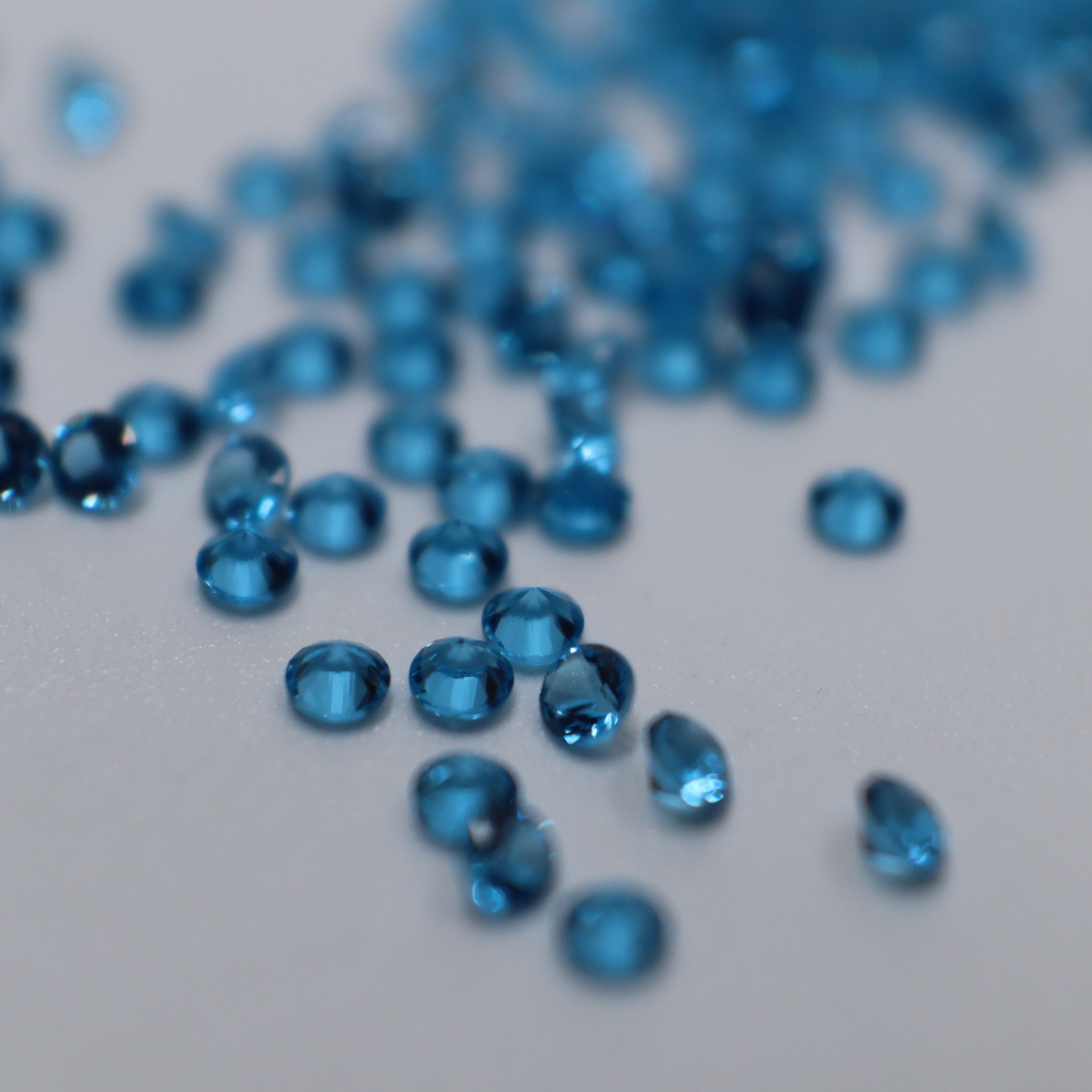 Lab Created Swiss Blue Topaz Nano Crystal Heat Resistant Nano - Etsy Canada