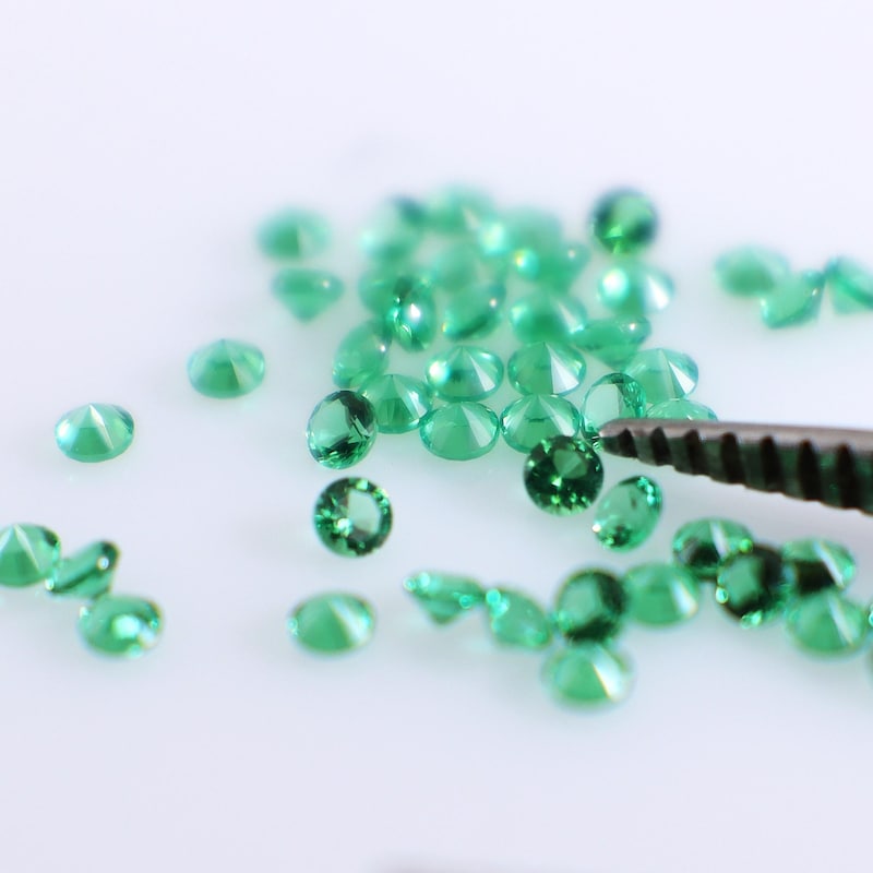 3.0mm Emerald Round - Etsy