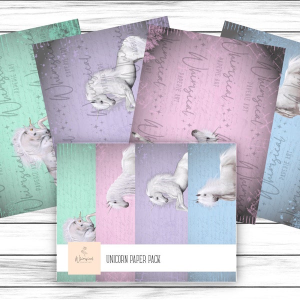 Unicorn Papers - Etsy