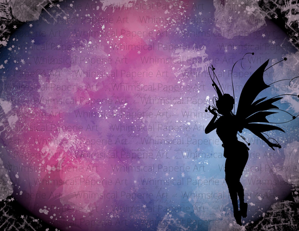 Fairy Digital Paper Printable Journal Pages Printable - Etsy