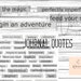 Word Collage Sheet, Journal Words, Journal Quotes, Digital Download ...