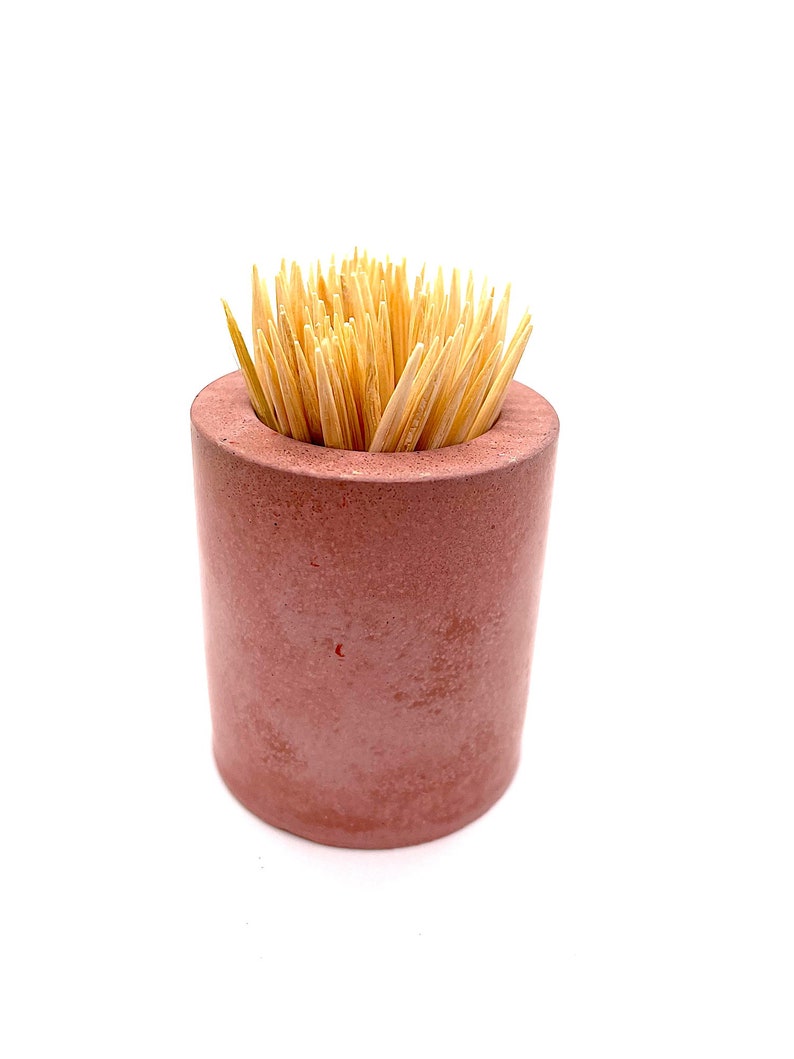 Handmade Concrete Toothpick Holder: Modern Kitchen Decor - Etsy