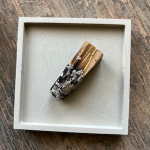 Handmade Concrete Square Tray | Colorful Catch-all Tray, Smudge or ...