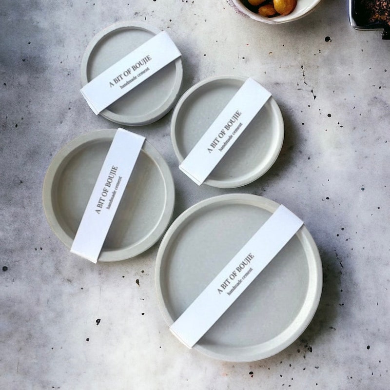 Small Round Green Dish - Etsy