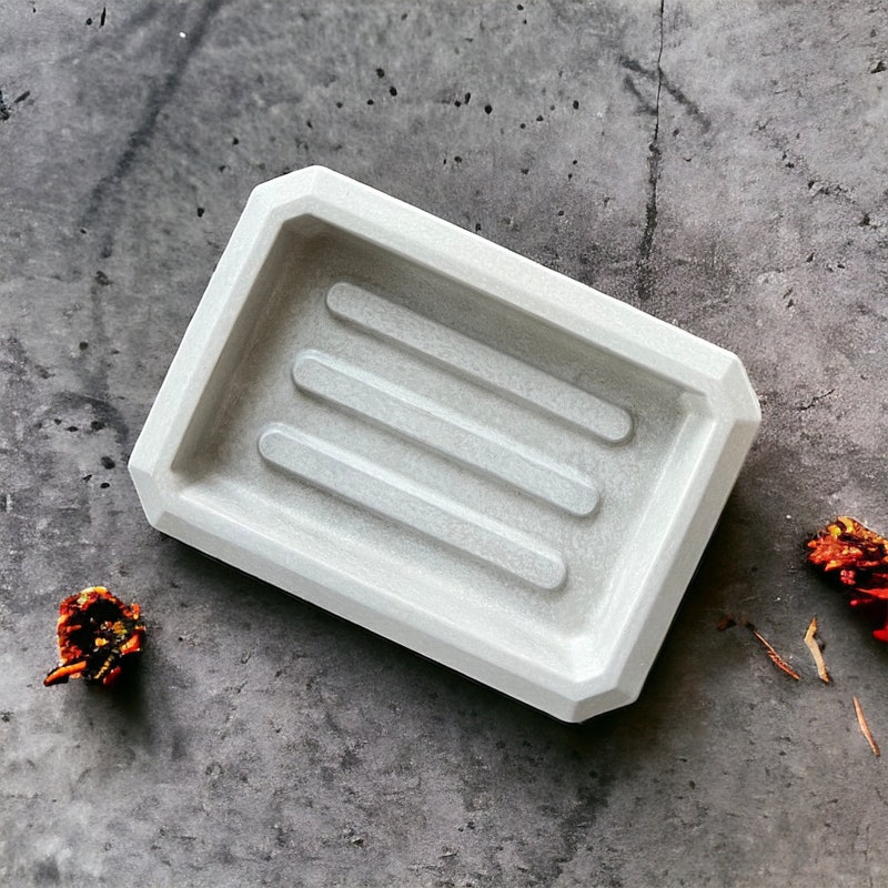 Concrete Soap Dish - Etsy