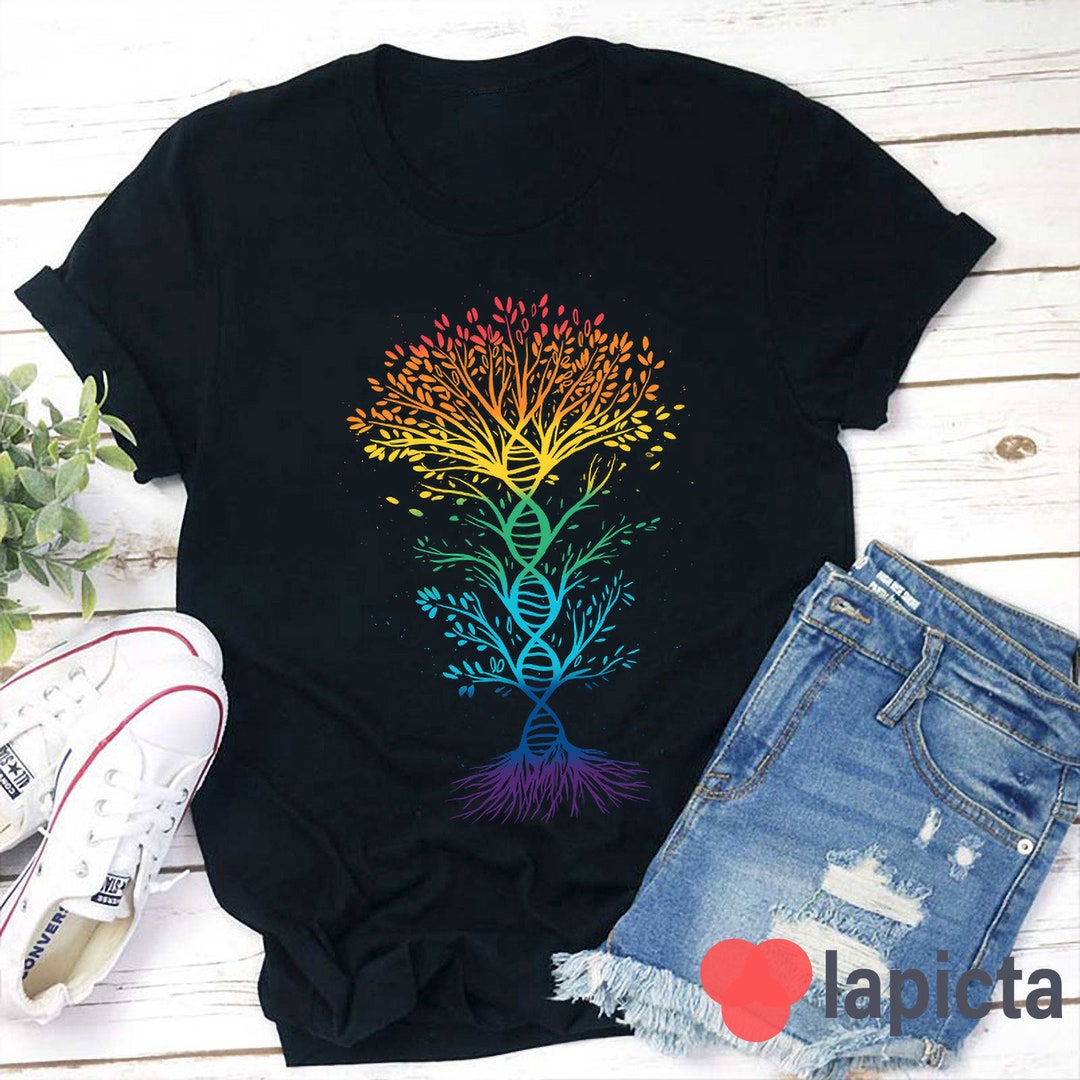 DNA Tree of Life Teacher T-shirt, Tree of Life Shirt, Teacher Life ...