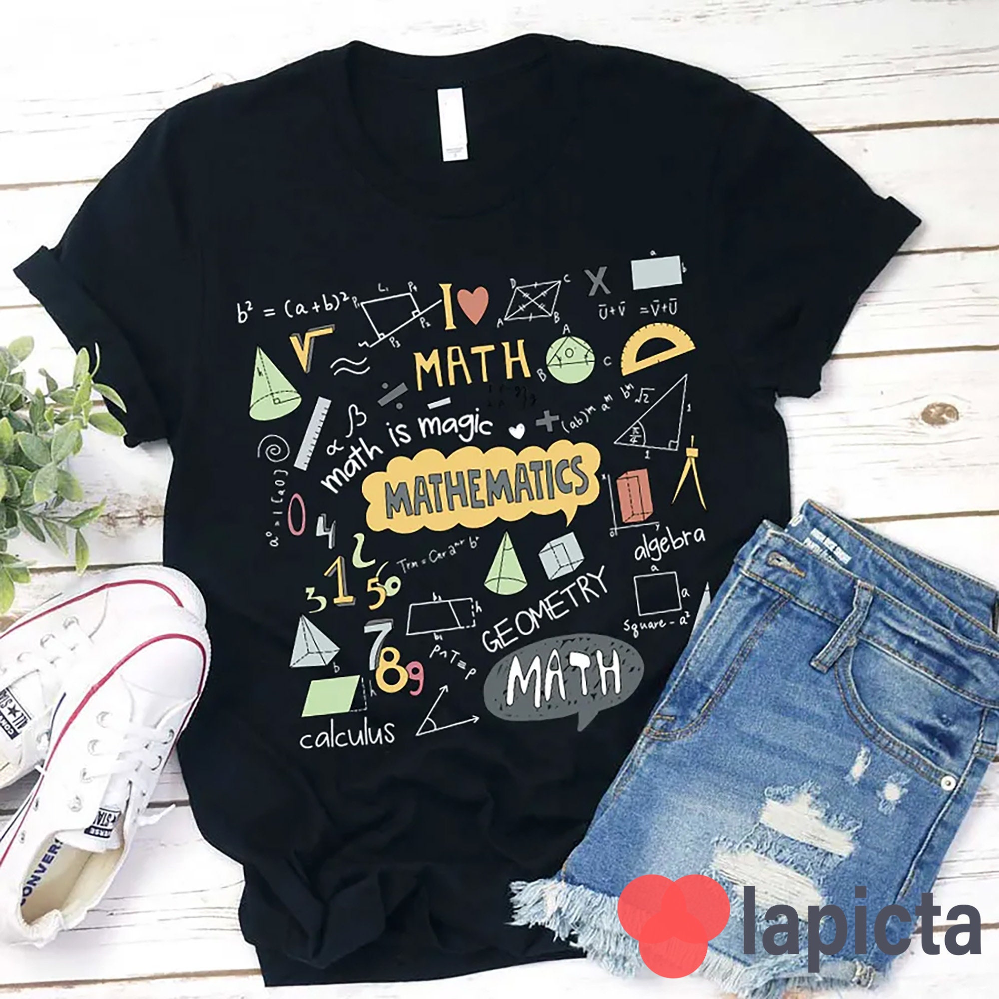 I Love Math Mathematics T-shirt, Mathematic Shirt, Math Shirt ...