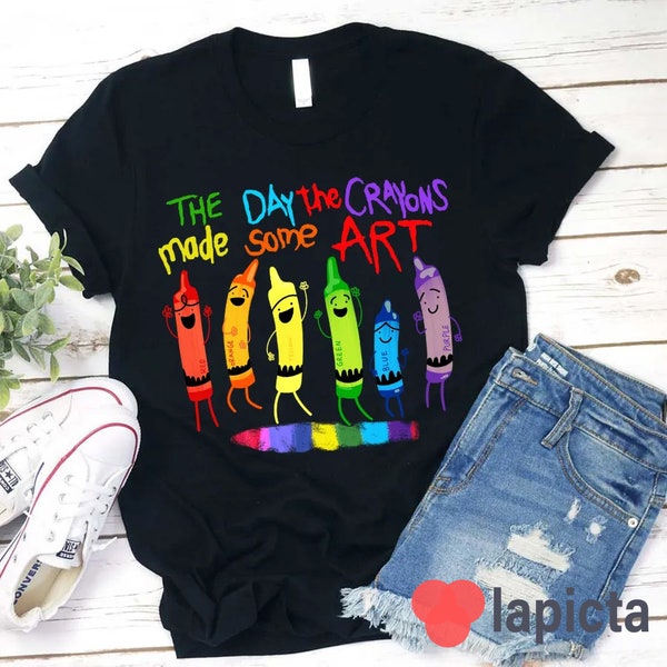 Crayon Shirt - Etsy