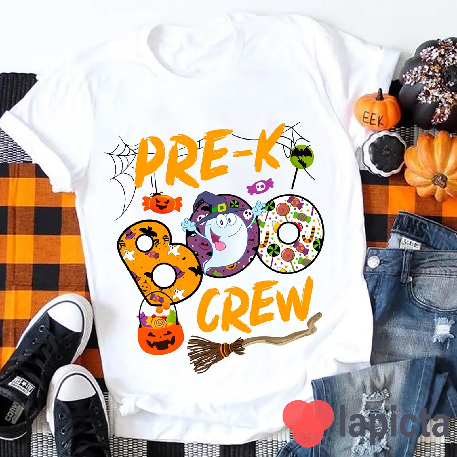 Pre-k Boo Crew T-shirt, Pre-k Shirt, Kindergarten Shirt, Funny ...