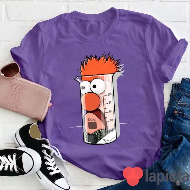 Beaker Muppets Science T-shirt, Muppet Shirt, Teacher Shirt ...