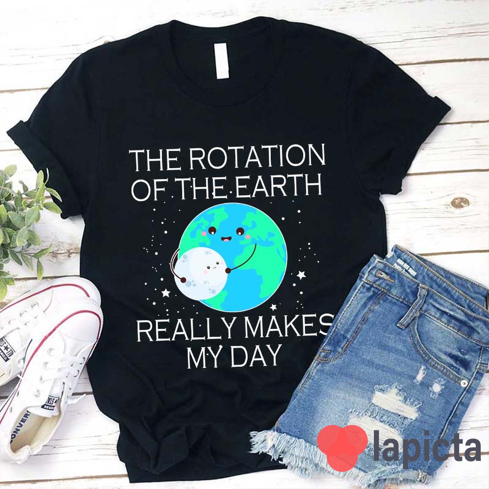The Rotation of the Earth Really Makes My Day Teacher T-shirt, Save the ...