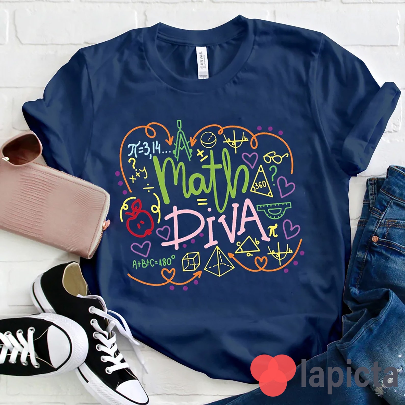 Math Diva Mathematical Symbol T-shirt, Mathematic Shirt, Math Shirt ...