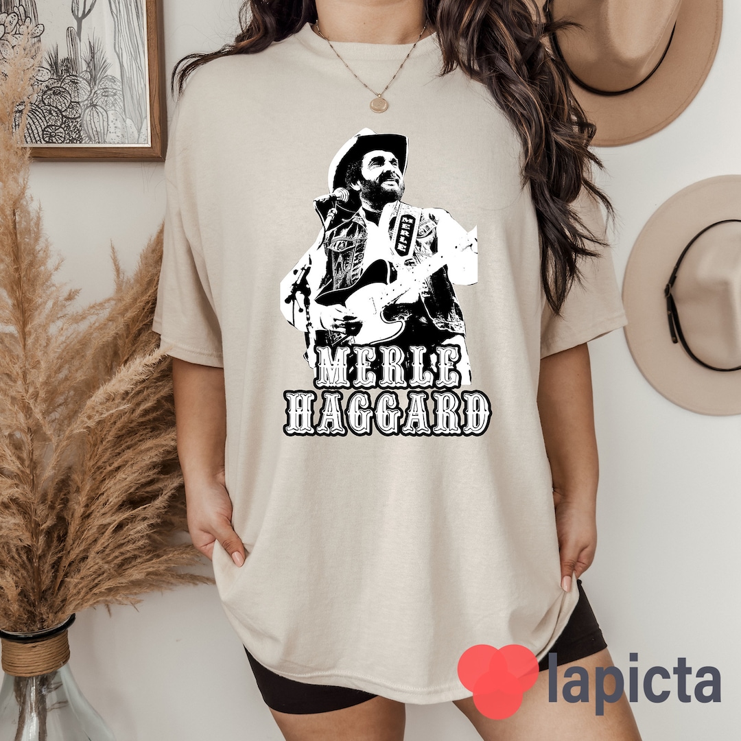 Hag Vintage Country Music Outlaw Men Women Concert Band T-shirt, Merle ...